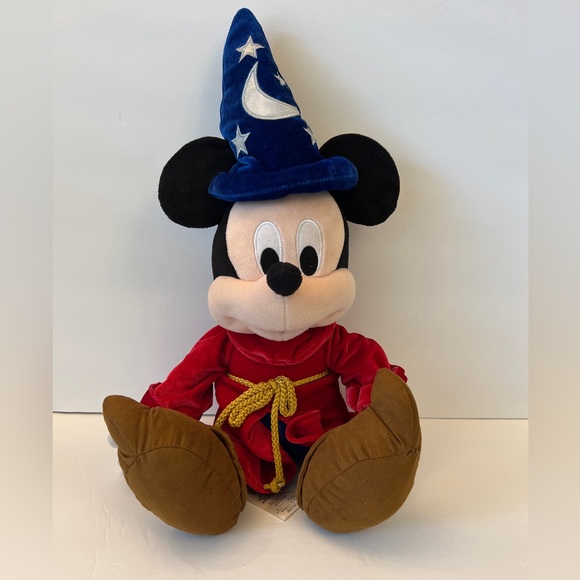 Disney | Toys | Disney Parks Mickey Mouse Plush 2 Fantasia Sorcerer ...